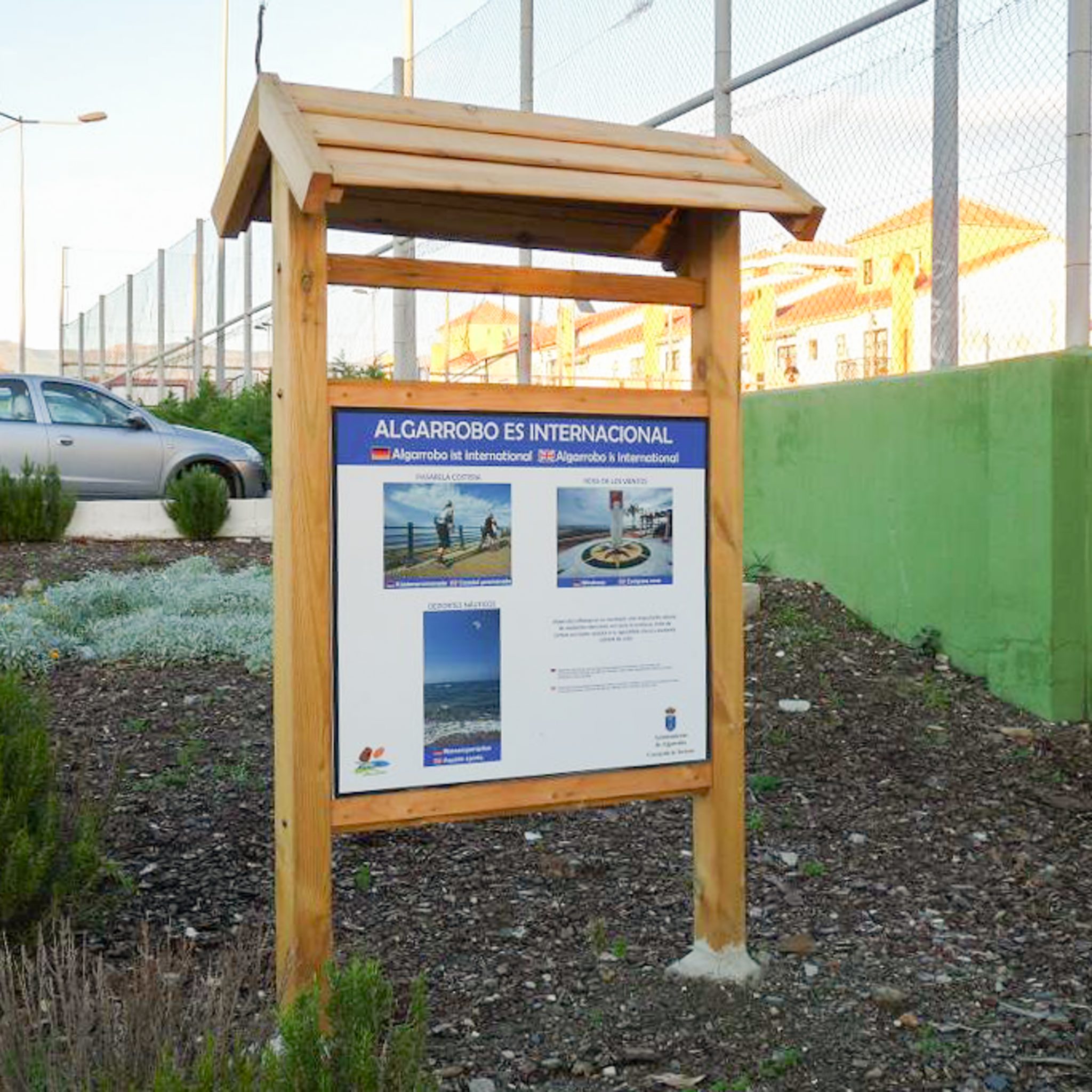 Panel informativo Circle | Soluciones de madera