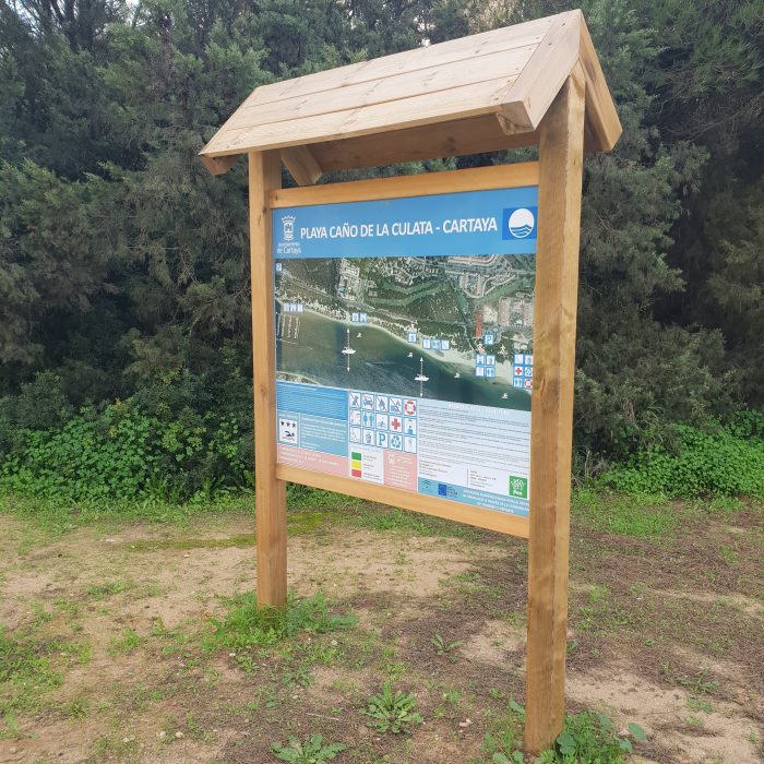 Panel informativo Circle | Soluciones de madera